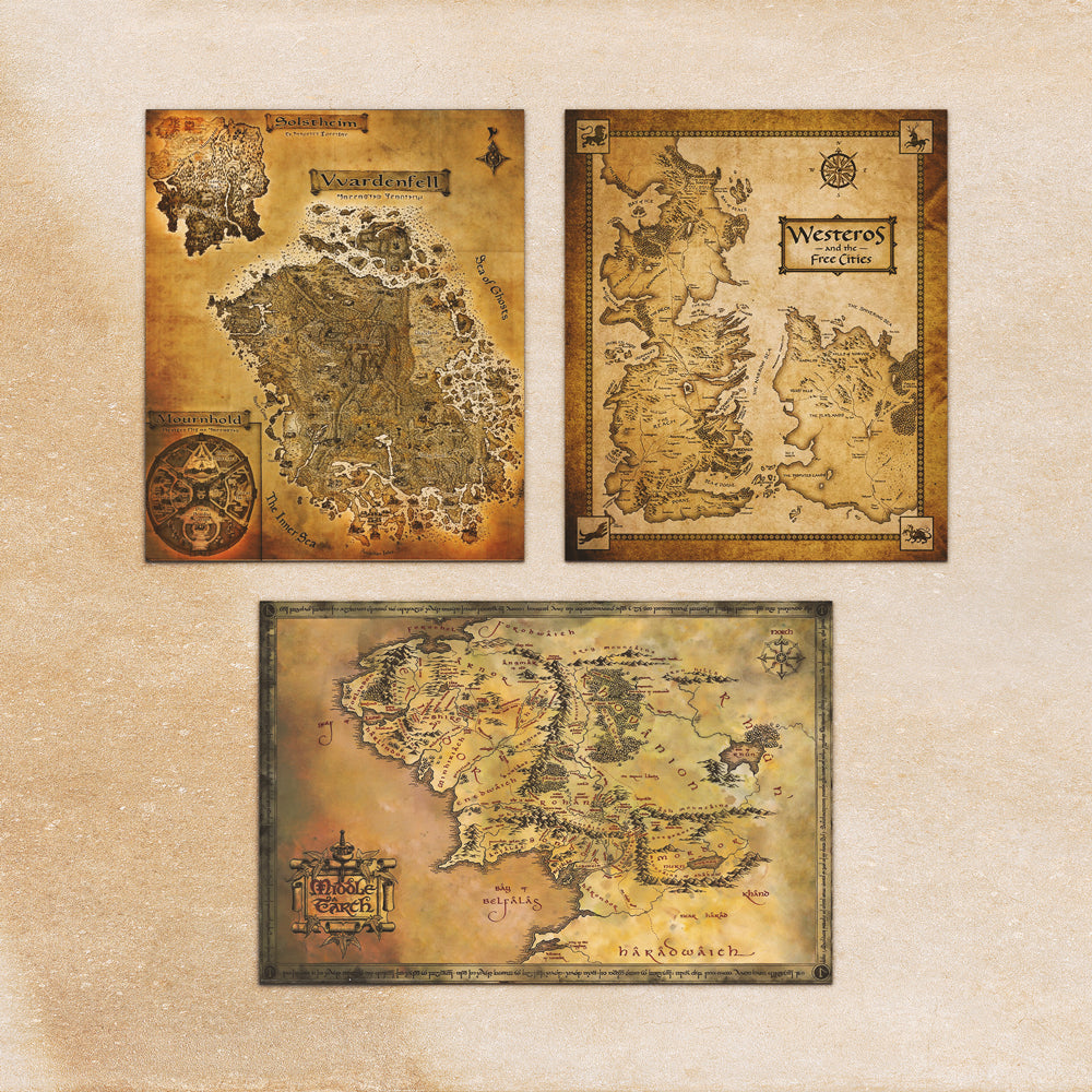 Collection of Maps – xonomax posters