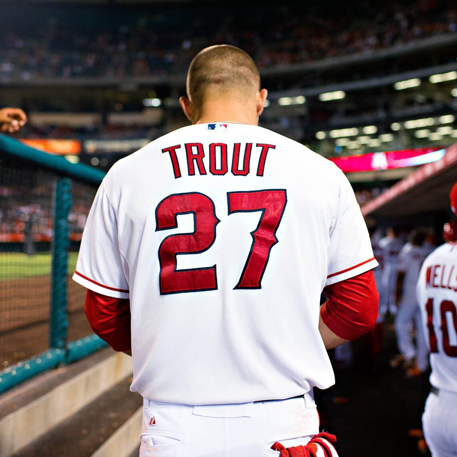 Poster - Mike Trout Baseball Poster Mlb Superstar Wall Art Motivational ...