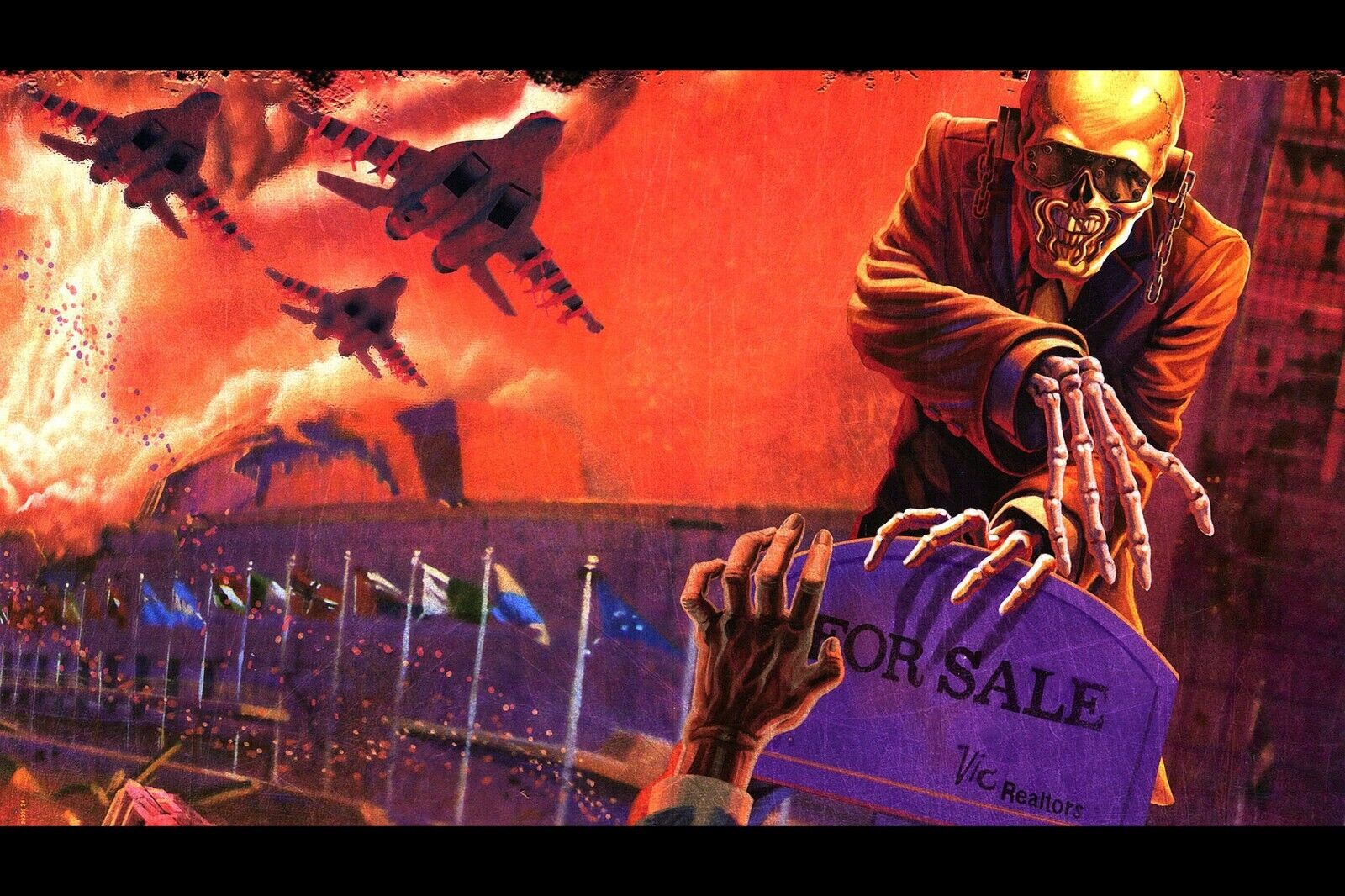 Poster - Megadeth Music Poster Iconic Heavy Metal Band Wall Print ...
