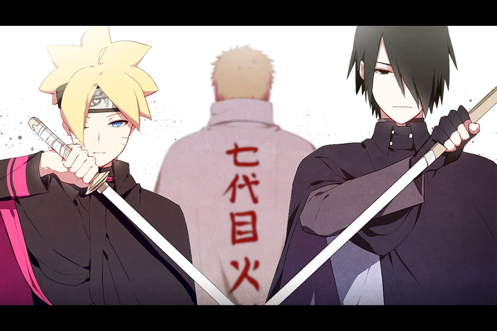 Poster - Naruto Boruto Sasuke Anime Poster Japanese Manga Art Wall ...
