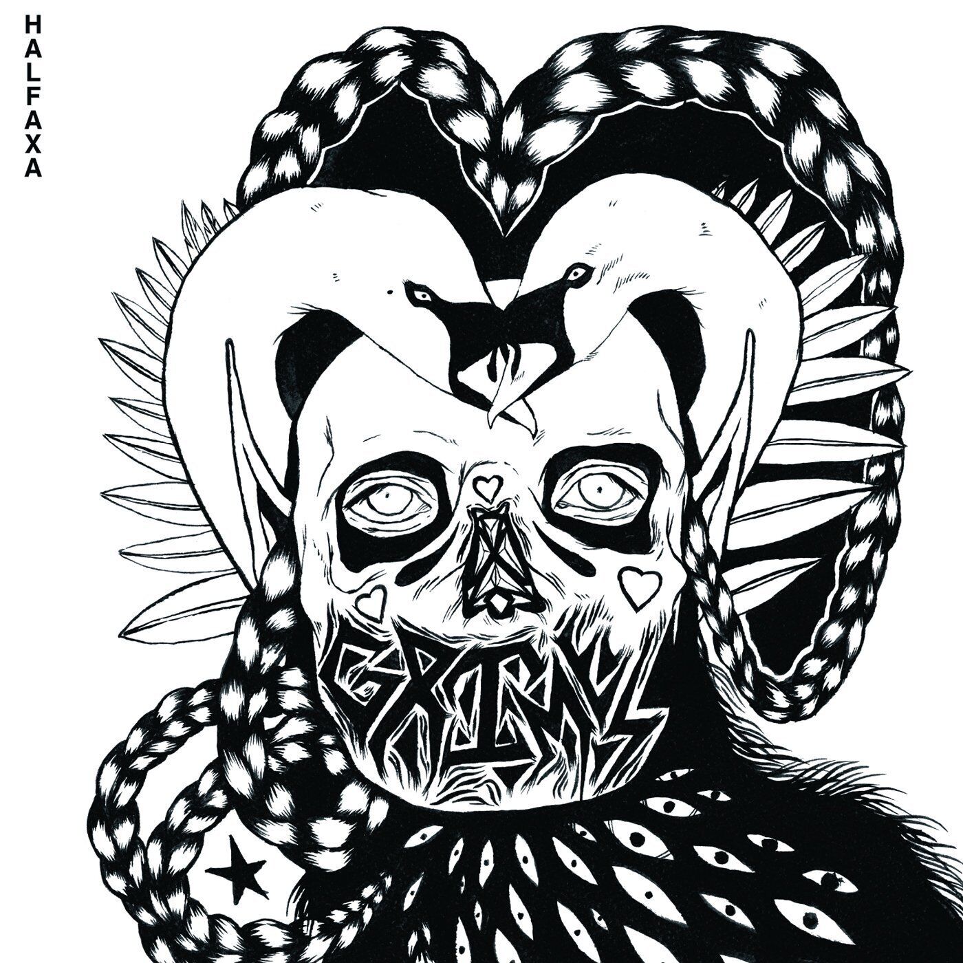 Poster - Grimes Album Cover Art Electronic Music Poster Synth-pop ...