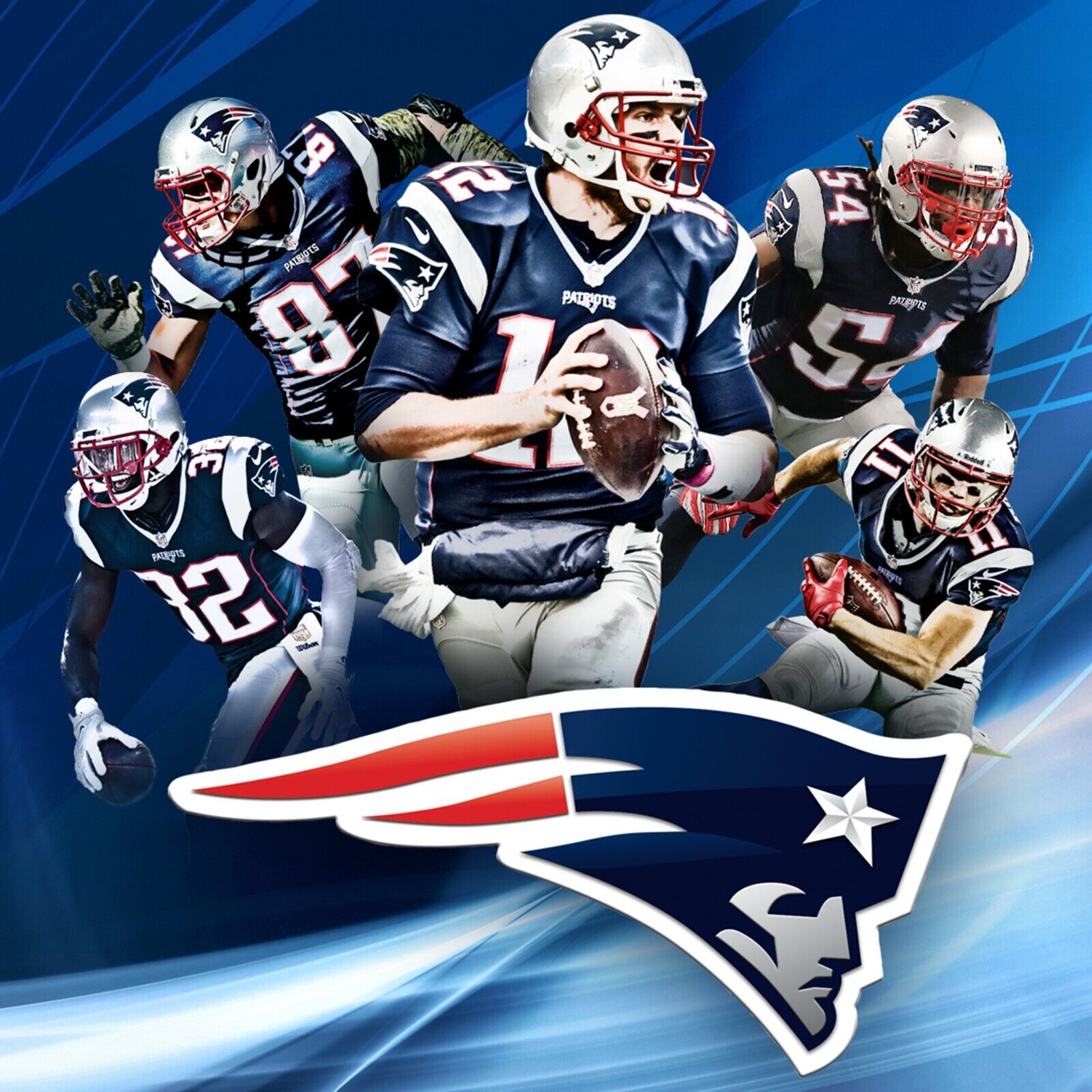 Poster - Tom Brady Nfl Football Poster Iconic Quarterback Star Art ...