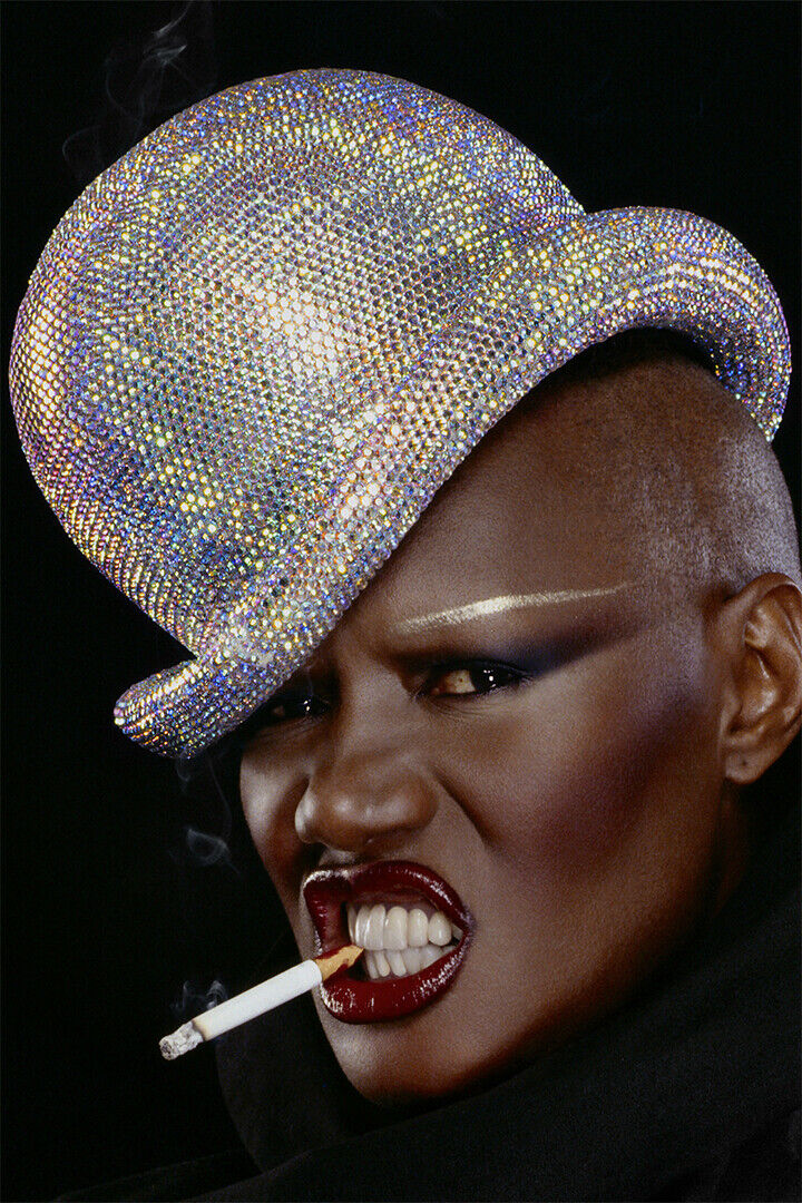 Poster - Grace Jones 80's 90's Singer Cinema Actress Poster Wall Art ...