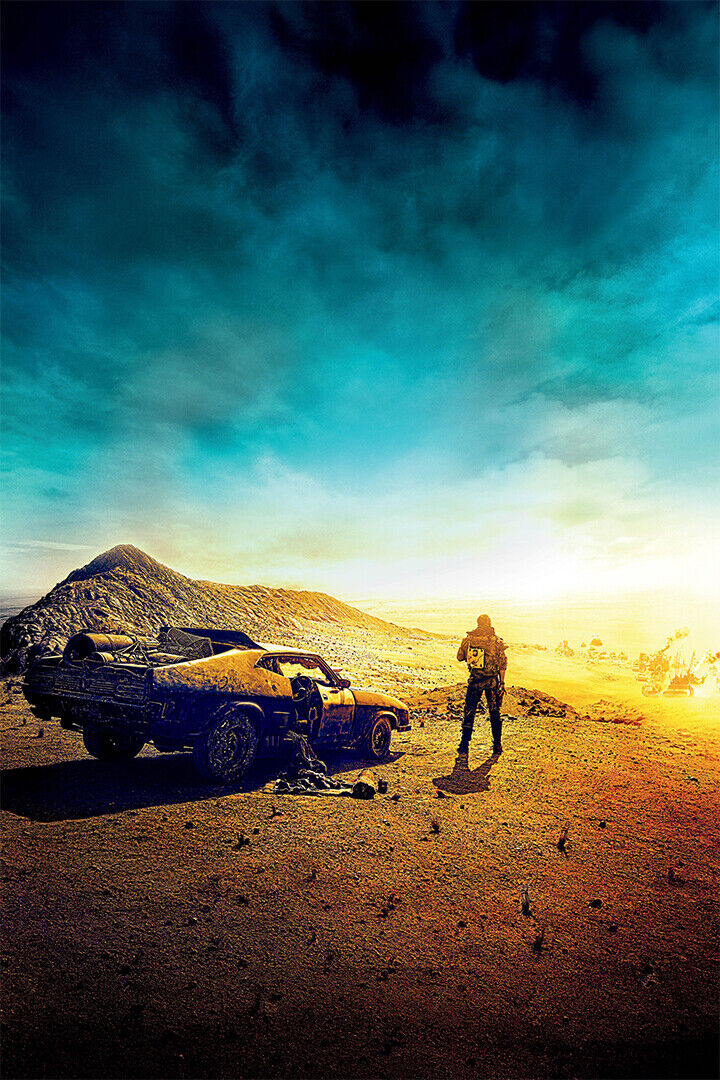 Poster - Mad Max And Furiosa Guns Fury Road Poster Wall Art Print Home ...