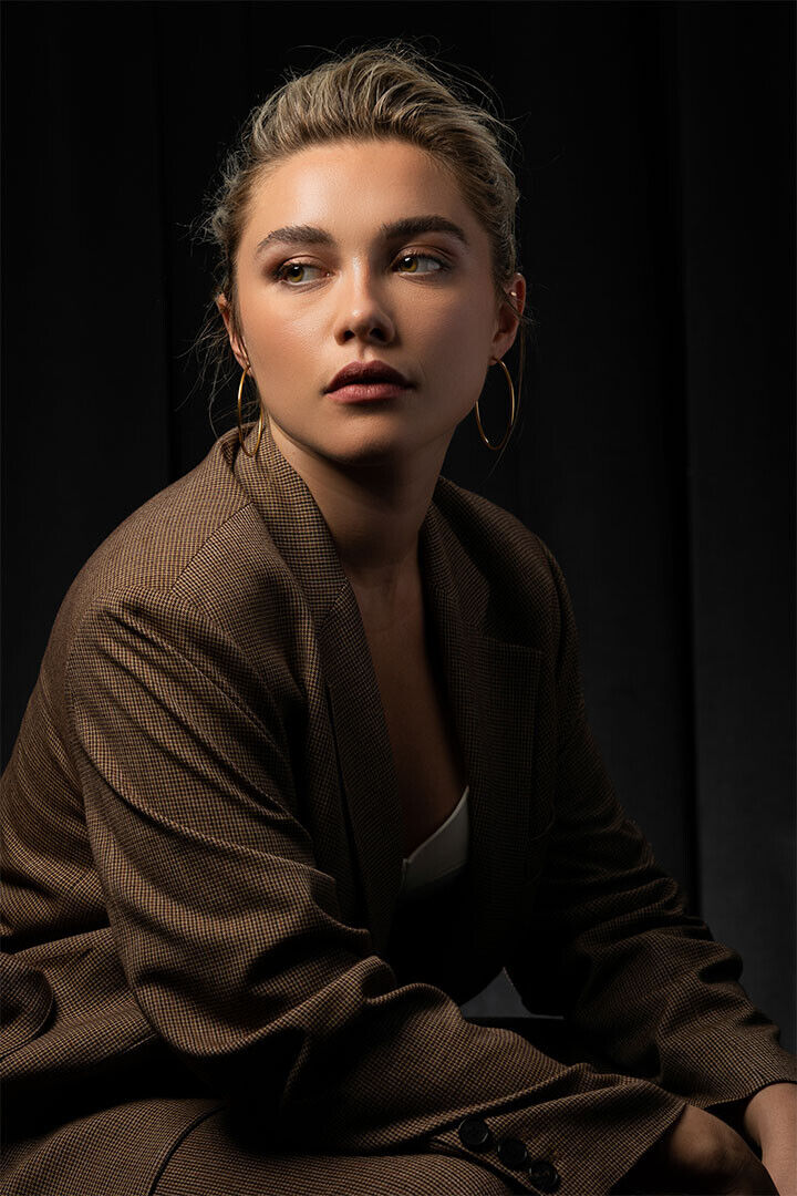 Poster - Florence Pugh British Actress Artist Poster Wall Art Print ...