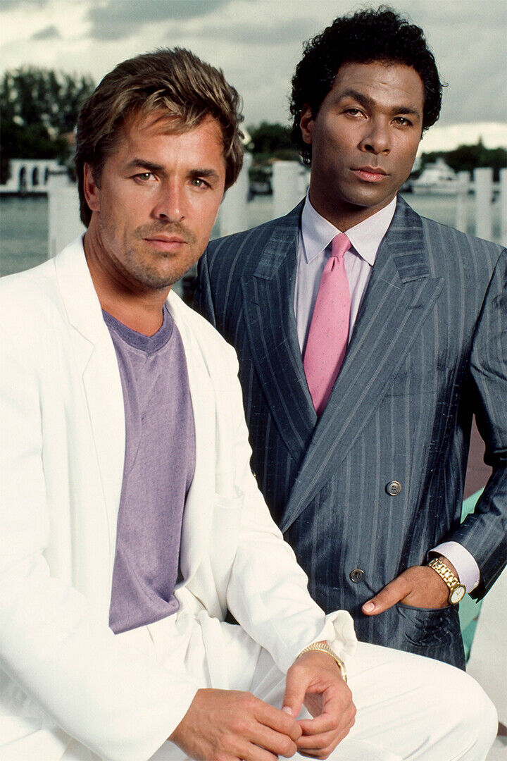 Poster - Miami Vice Show 80's 90's Teen Tv Show Poster Wall Art Print ...