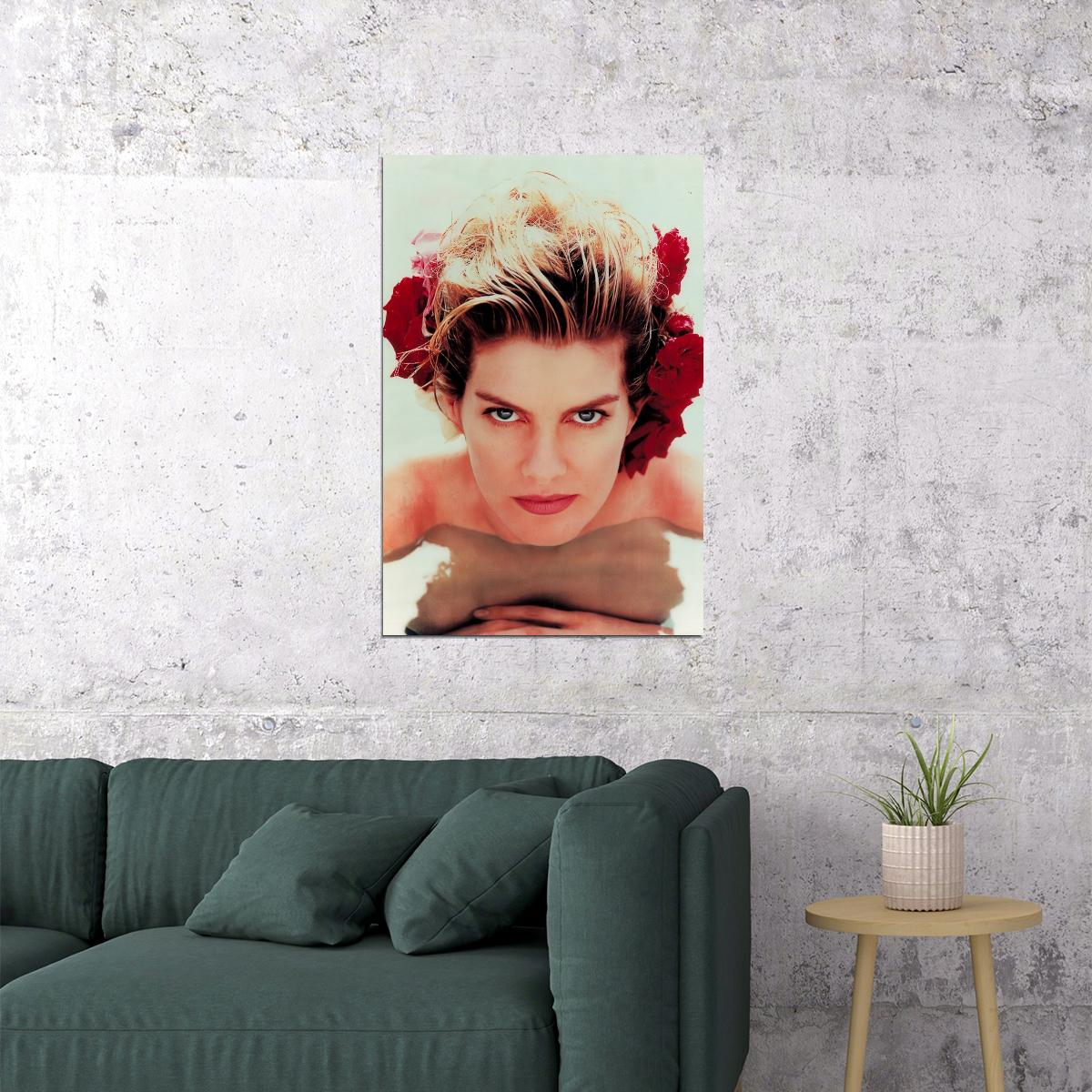 Poster - Rene Russo Glamorous Portrait Poster Stunning 1990s Hollywood ...