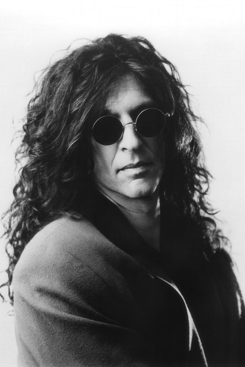 Poster - Howard Stern Black And White Vintage Portrait Poster Private ...