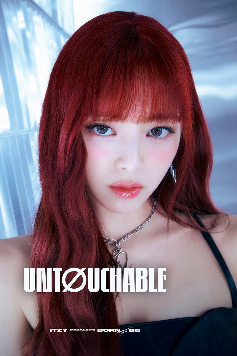 Poster - ITZY Yuna BORN TO BE Concept Photo K-pop Music Poster Dark ...