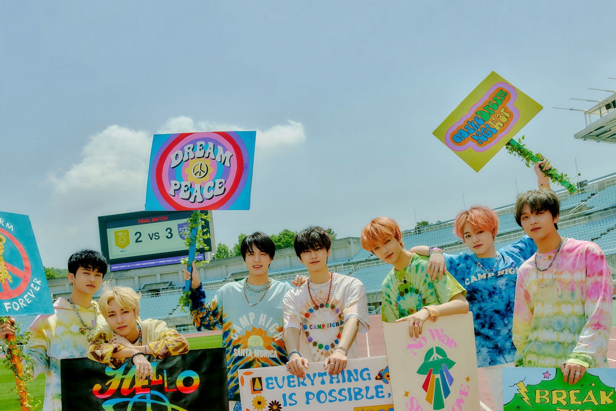 Poster - NCT Dream Neon Lights Teaser Poster Kpop Boy Band Concept ...