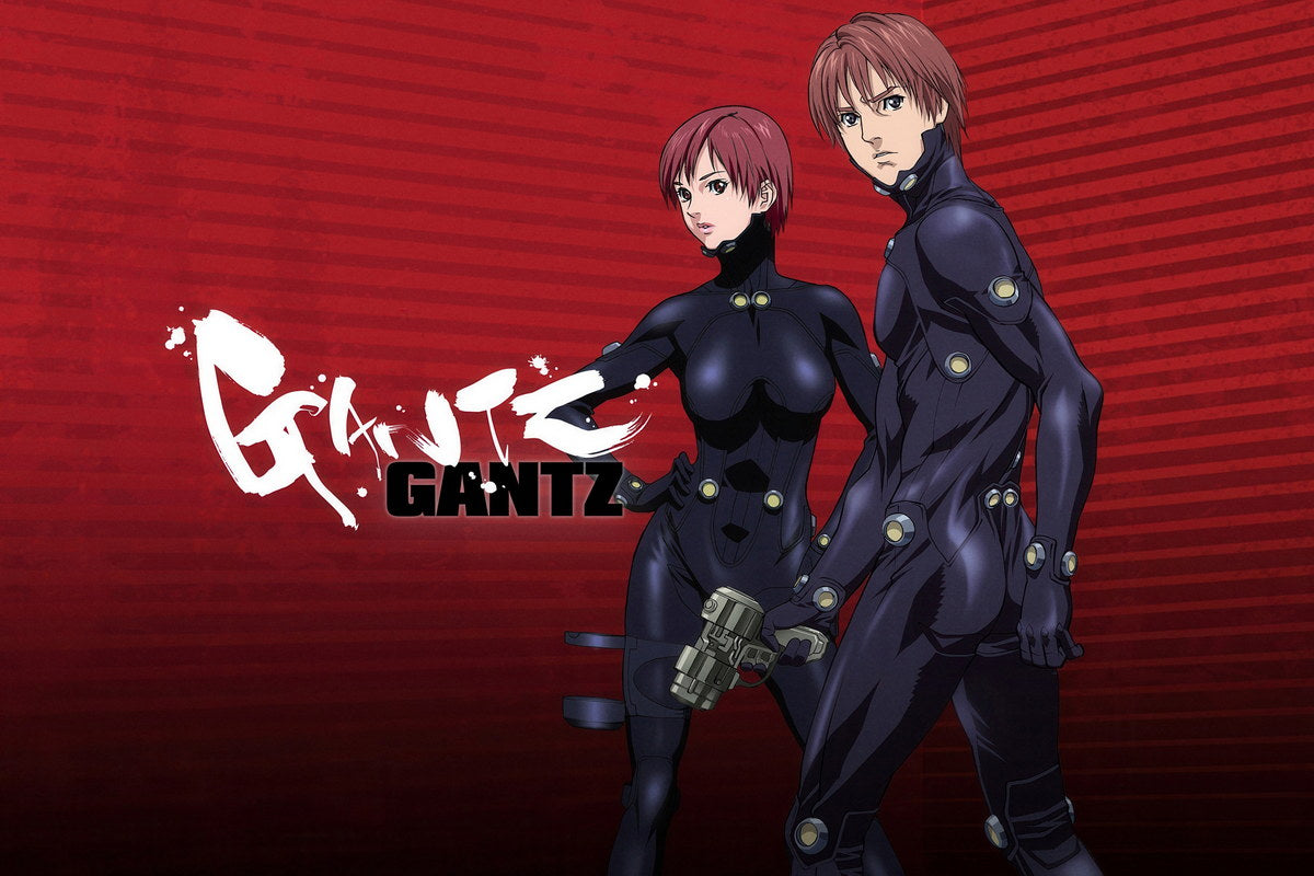 Poster - Gantz Anime Poster Sci-Fi Action Print Japanese Manga Wall Art ...