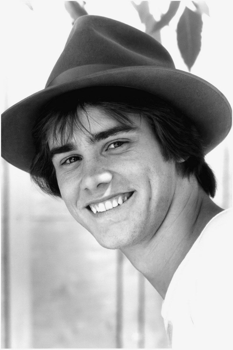 Poster - Jim Carrey Poster for Room Aesthetic Black and White Celebrity ...