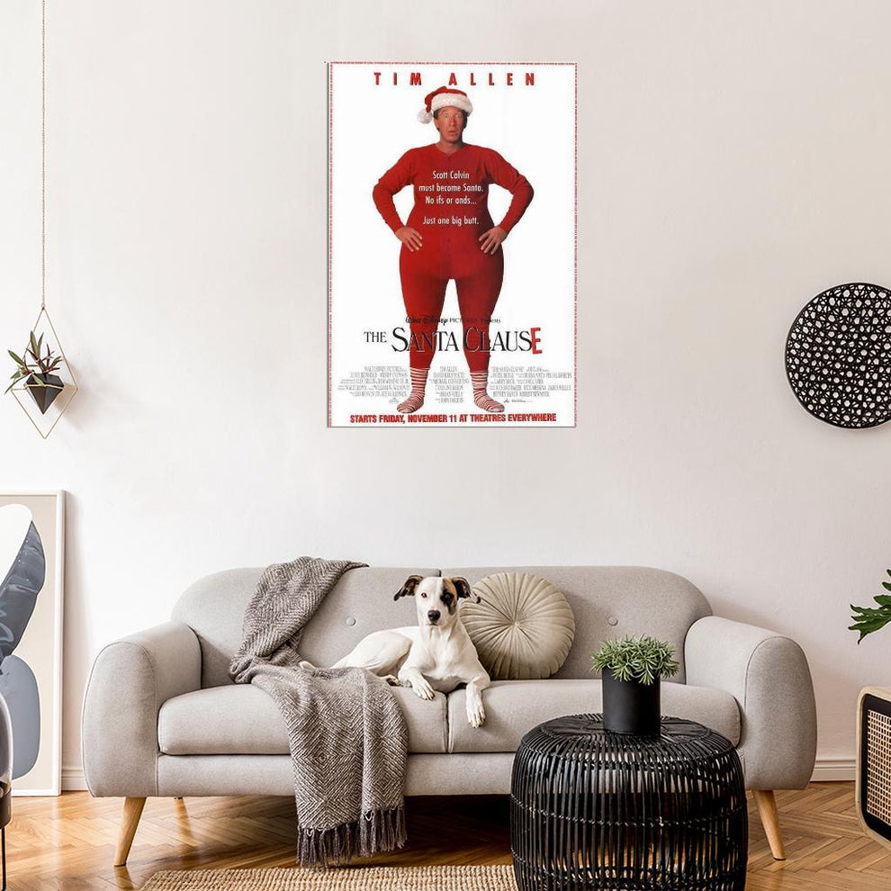 The Santa Clause Movie 1994 Tim Allen, Judge Reinhold Print POSTER ...