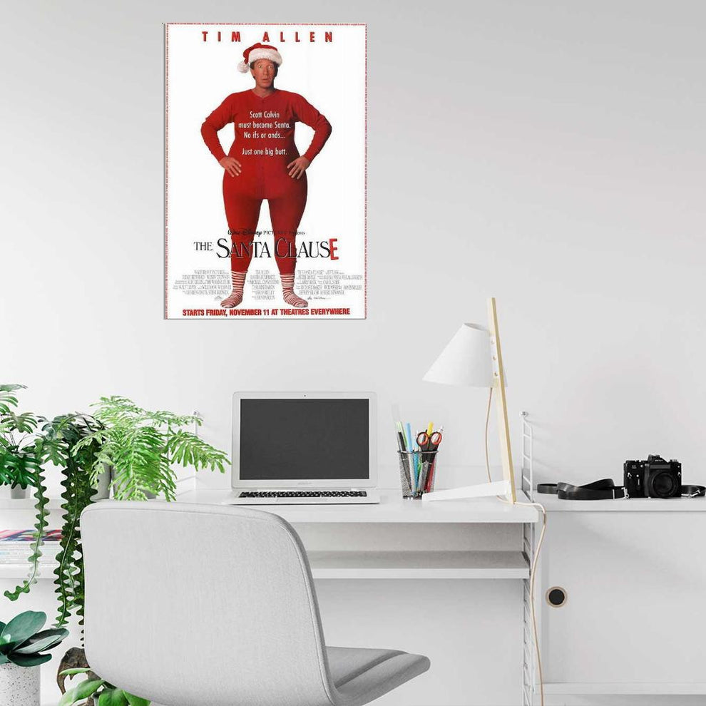 The Santa Clause Movie 1994 Tim Allen, Judge Reinhold Print POSTER ...